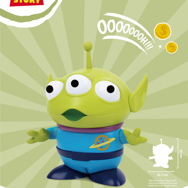 Toy Story Large Vinyl Piggy Bank: Alien – Jazeel Me