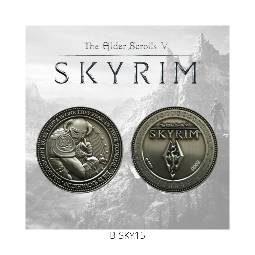 Skyrim Limited Edition Coin – Jazeel Me