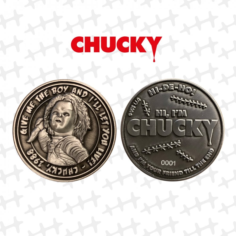 Chucky Limited Edition Coin – Jazeel Me