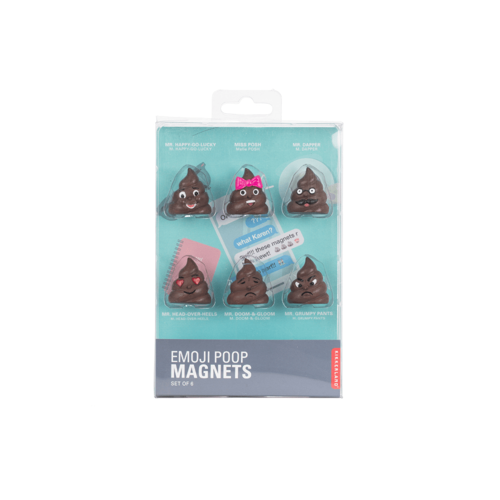 Emoji Poop Magnets – Jazeel Me