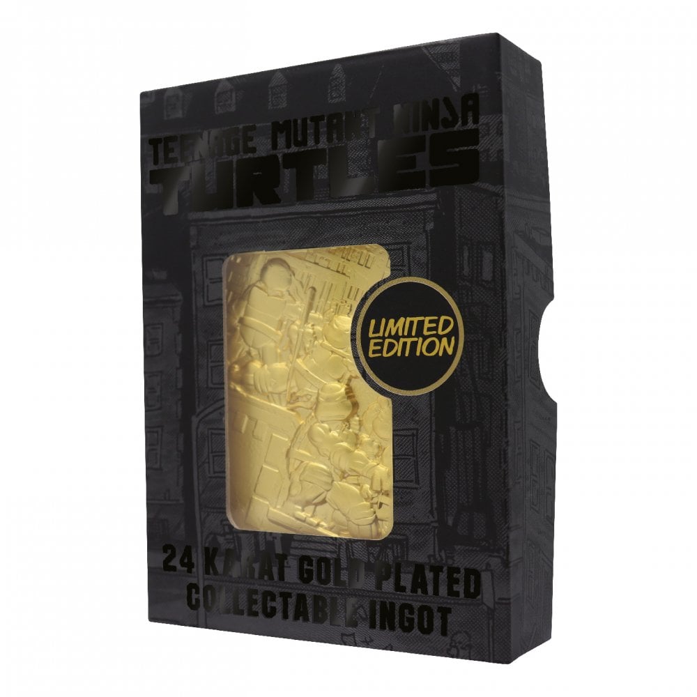 Teenage Mutant Ninja Turtles 24k gold plated ingot – Jazeel Me